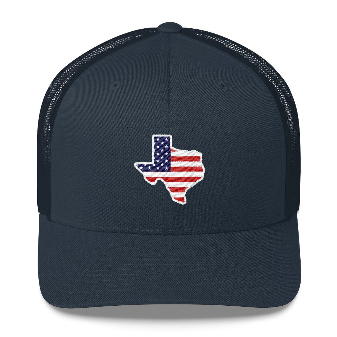 State of Texas American Flag Trucker Hat - Etsy