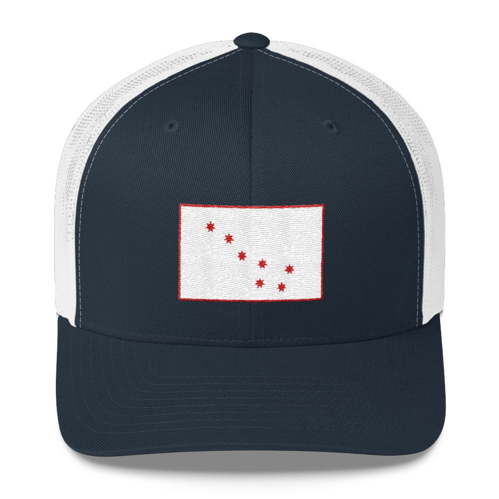 Cherokee Nation Peace Flag Mesh Trucker Hat - Etsy