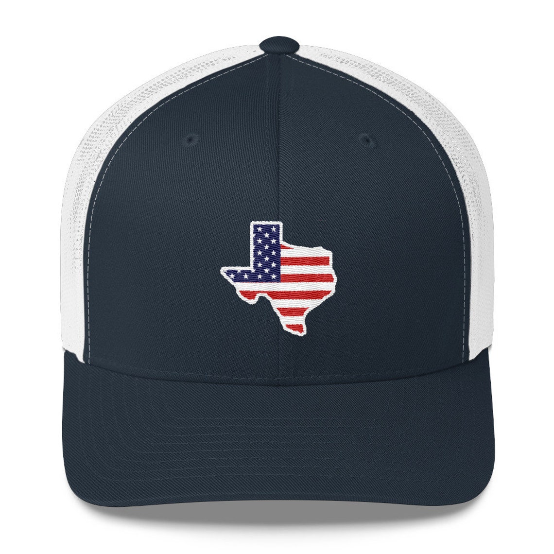 State of Texas American Flag Trucker Hat - Etsy