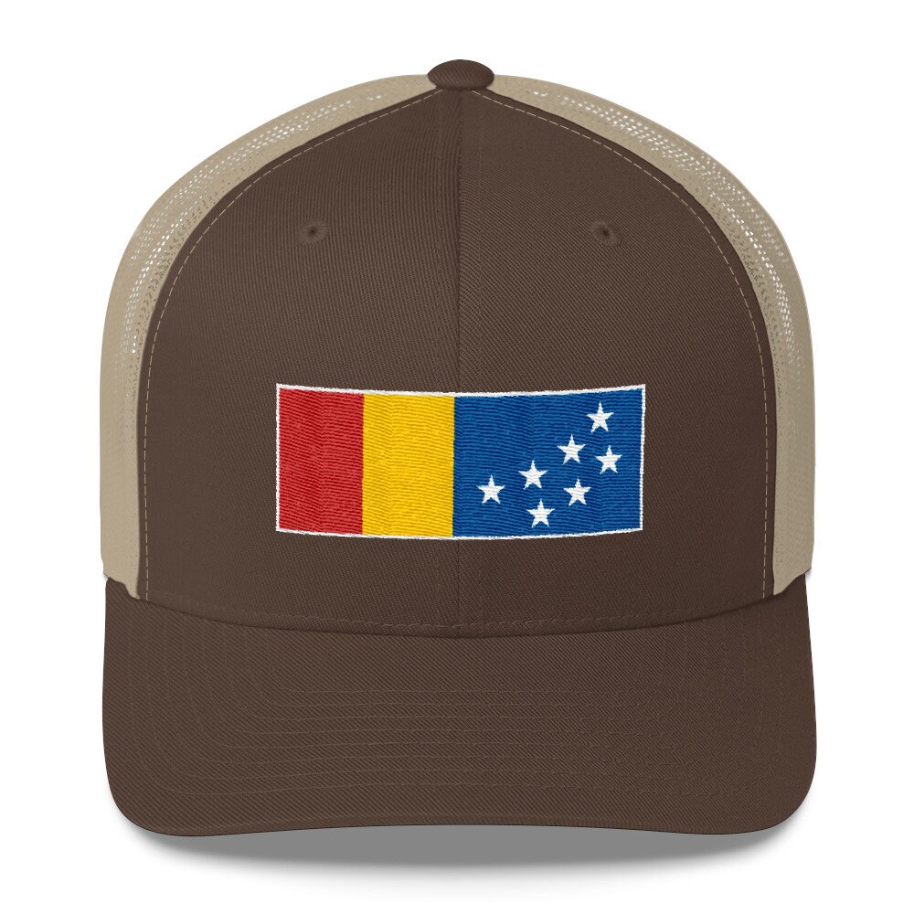 Durham City Flag Embroidered Trucker Cap - Etsy