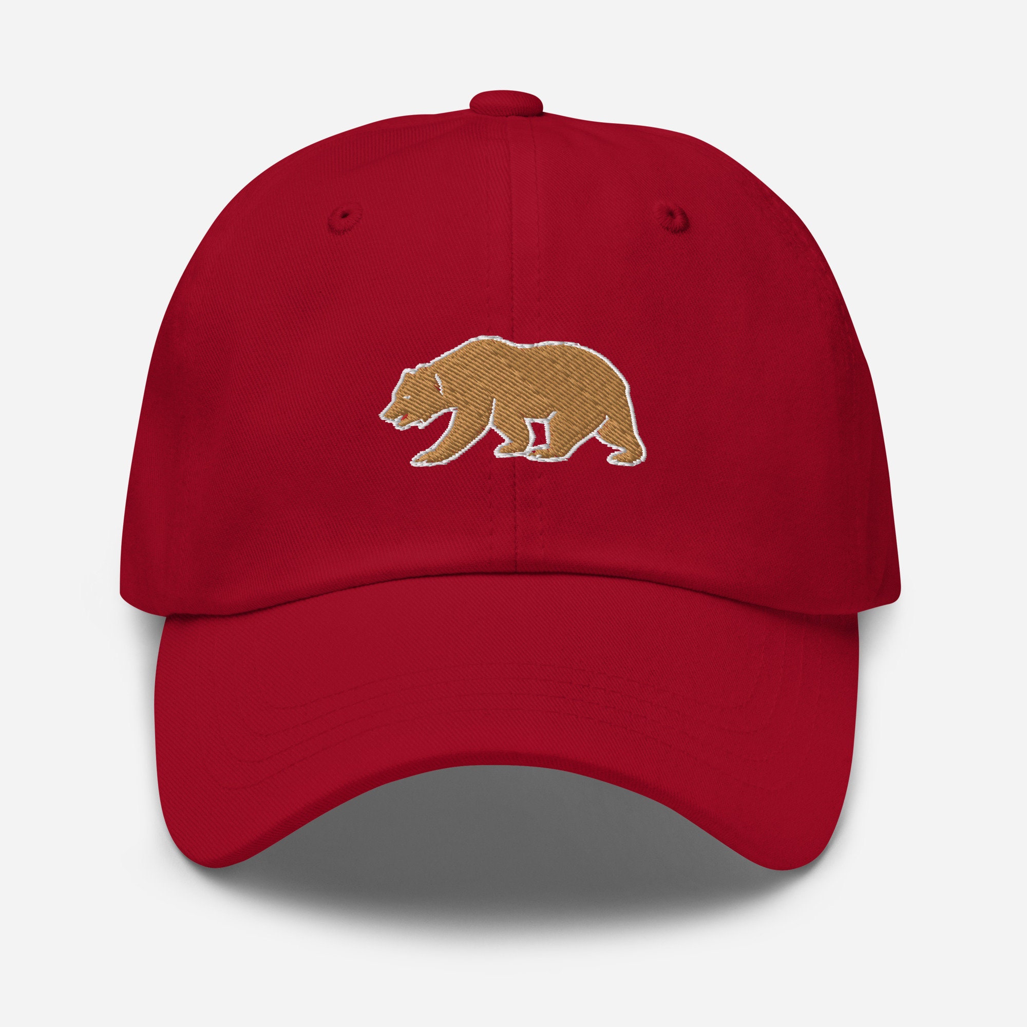 California Bear Flag-inspired Dad Hat - Etsy