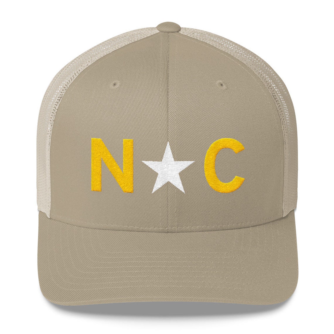NC North Carolina Flag Inspired Trucker Hat - Etsy