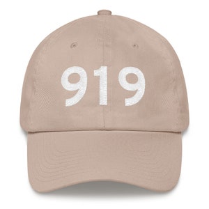 919 Area Code Dad Hat - Raleigh, Durham, Chapel Hill - Etsy