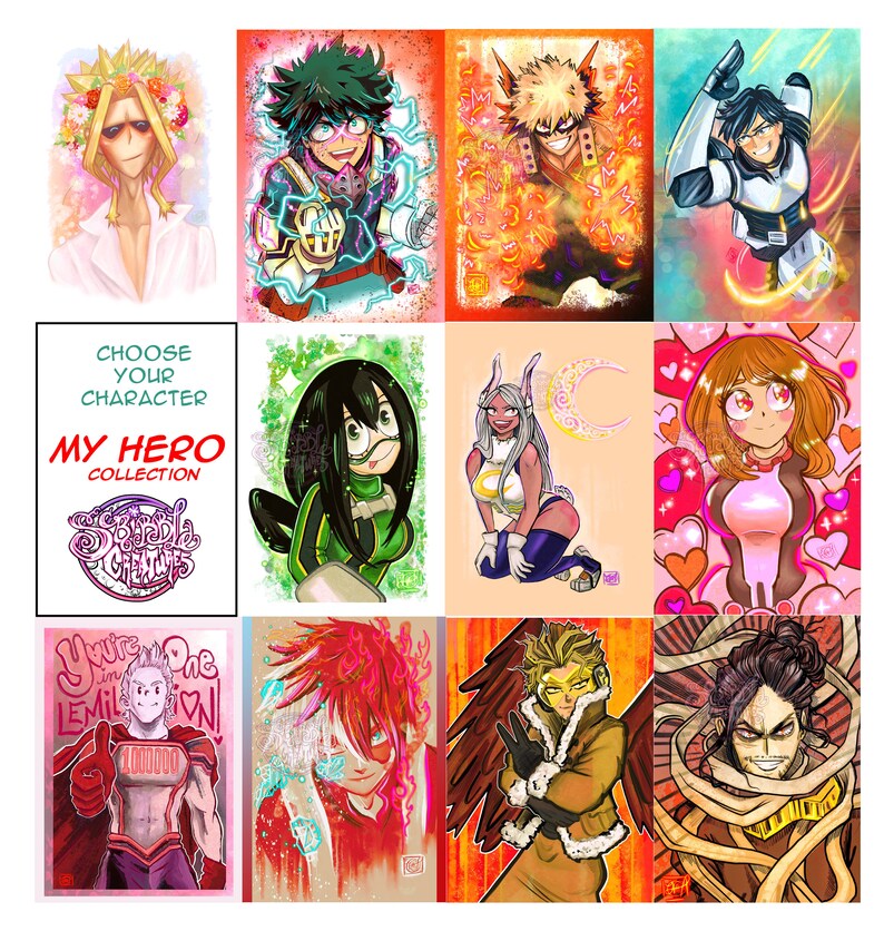 Rumi Usagiyama MHA Mirko 5x7 Art Print From Boku No Hero | Etsy