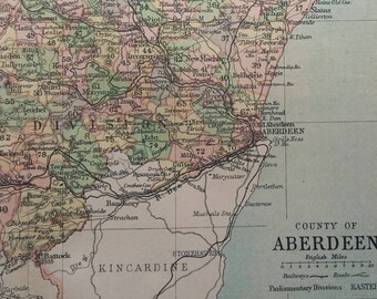 Fraserburgh Uk Map - Etsy