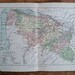 1902 Renfrew shire County Map. Antique Scottish Map. Original 121 Years ...
