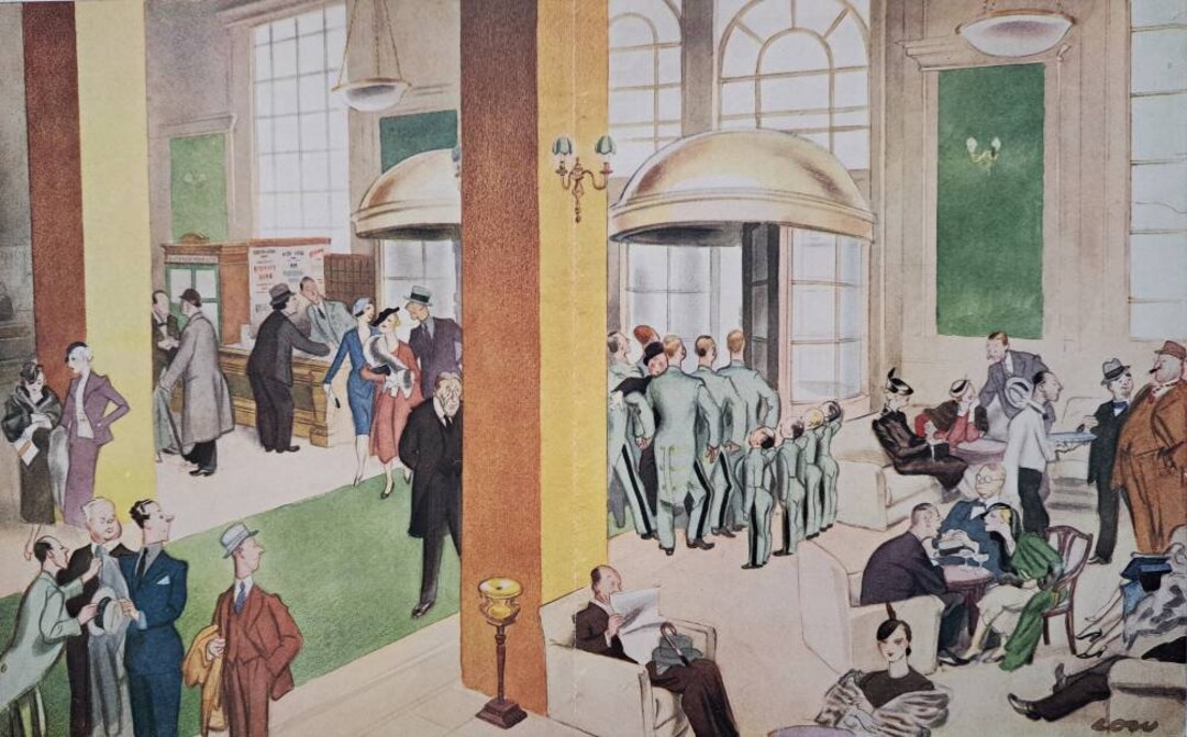 The Rake Gets Thrown Out of His Hotel. London 1934. 79 Yrs Old. David ...