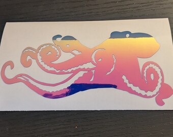 Vinyl Octopus Car Stickers - Etsy