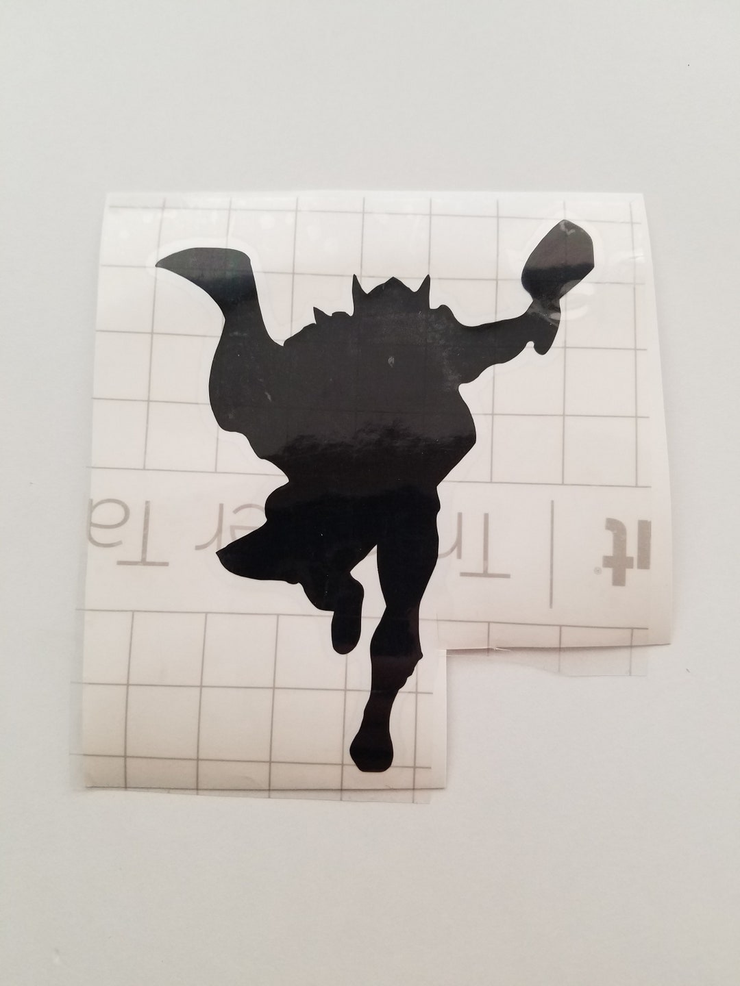Thor Silhouette Vinyl Sticker - Etsy