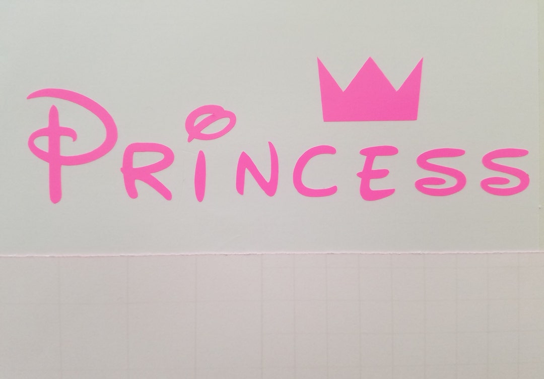 Princess Crown Sticker - Etsy