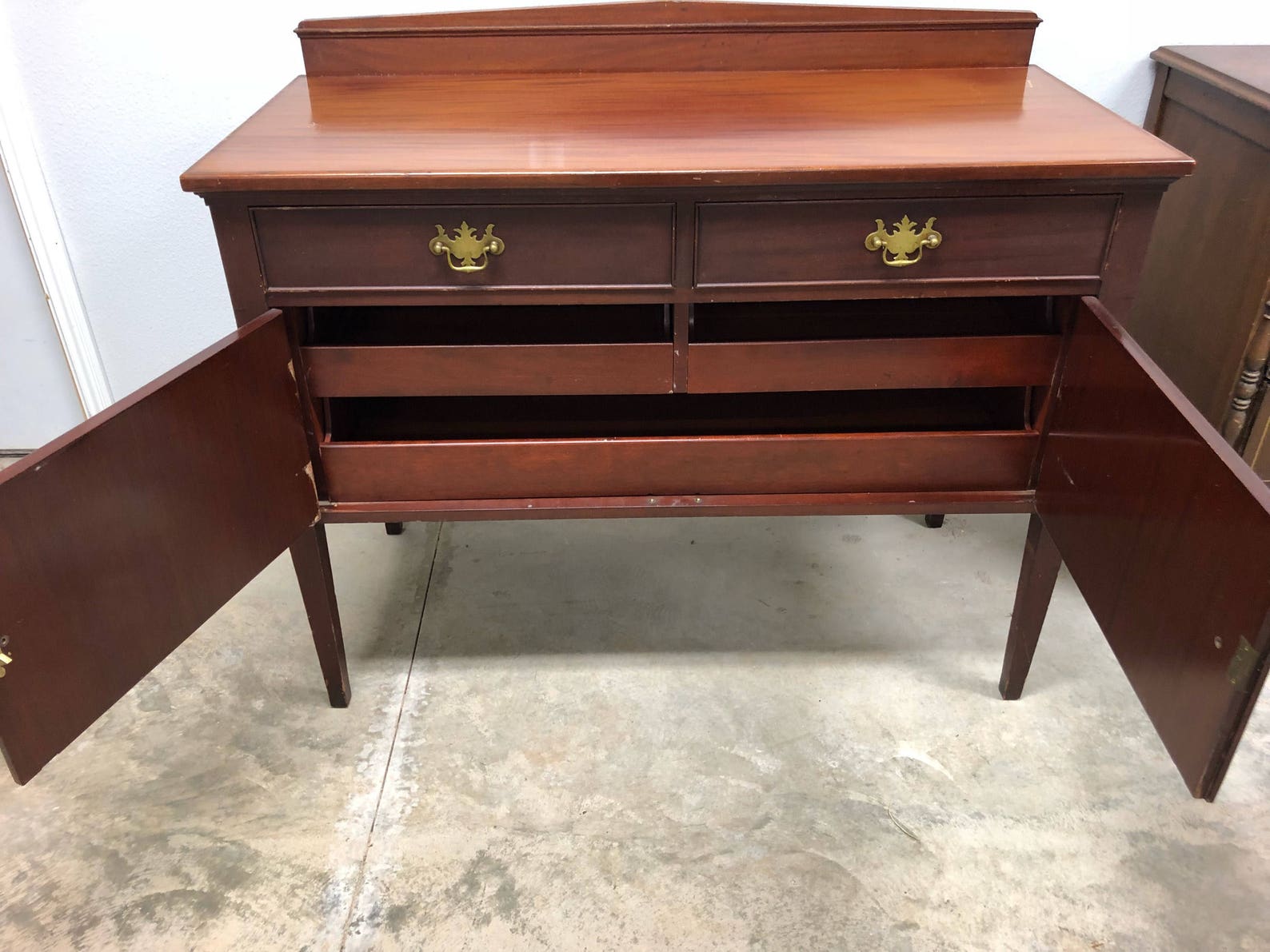 BUFFET CONSOLE TABLE Available to Custom Bespoke Mahogan - Etsy