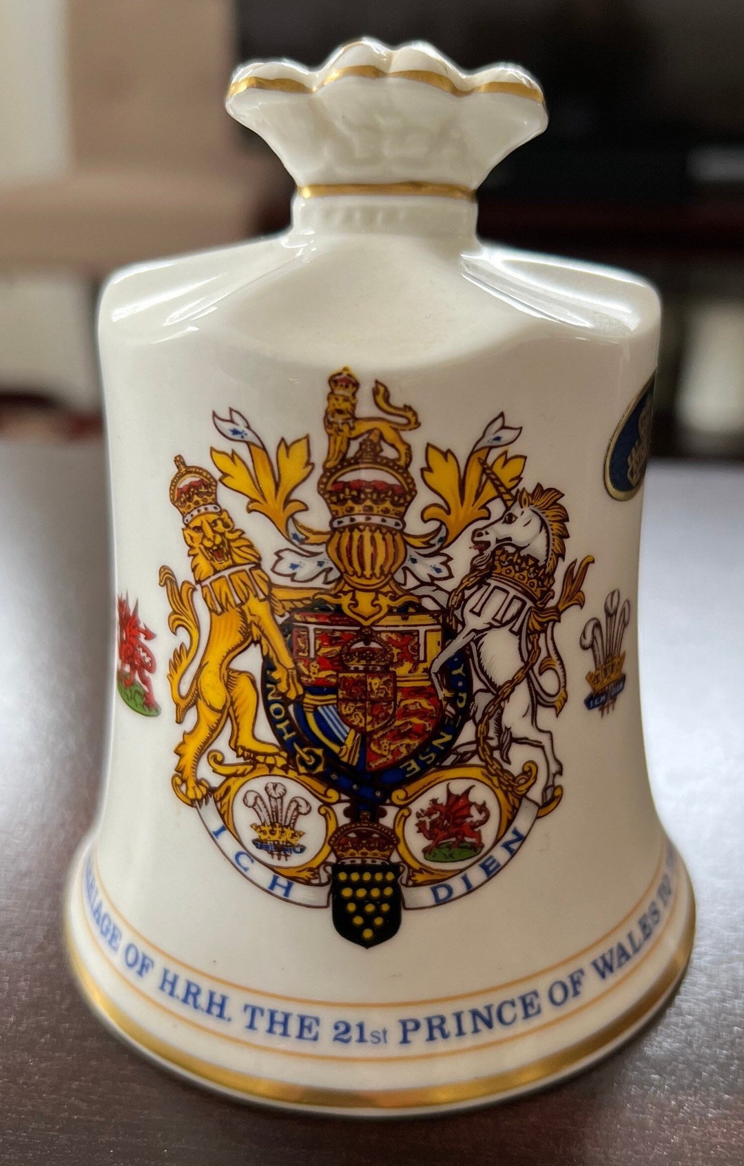 Princess Diana Commemorative Bell Prince of Wales. Aynsley - Etsy