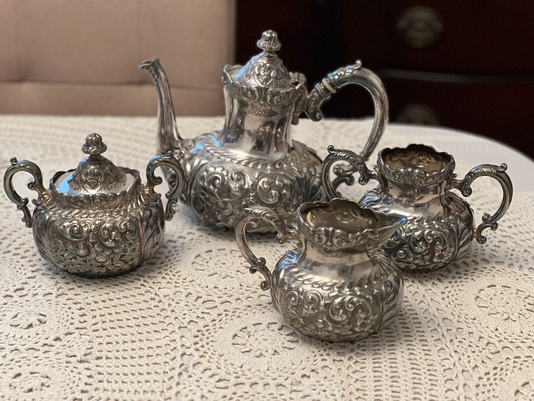 Barbour Bros Tea Set 5 Pcs - Etsy