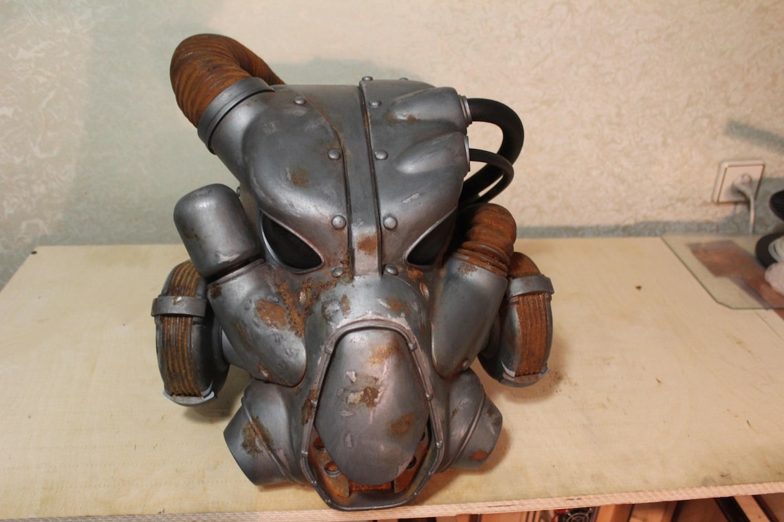 Helmet X-01 power armor Fallout 4 Fallout Game Cosplay | Etsy