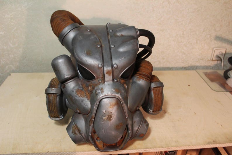 Helmet X-01 power armor Fallout 4 Fallout Game Cosplay | Etsy Helmet X-01 power armor Fallout 4 Fallout Game Cosplay | Etsy