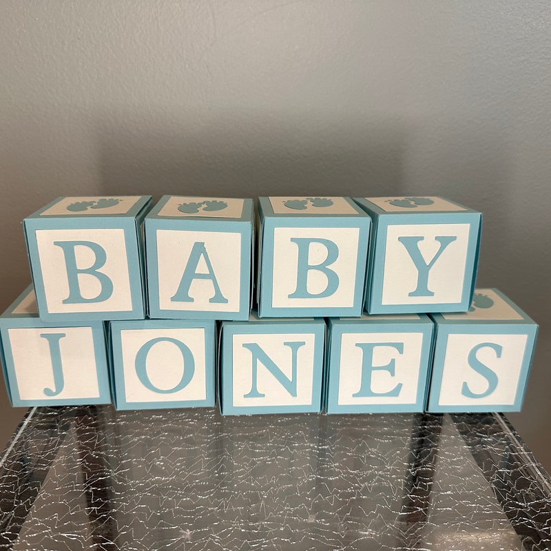 Baby Center Pieces Blocks - Etsy