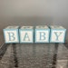 Customizable Cardstock Baby Blocks - Etsy