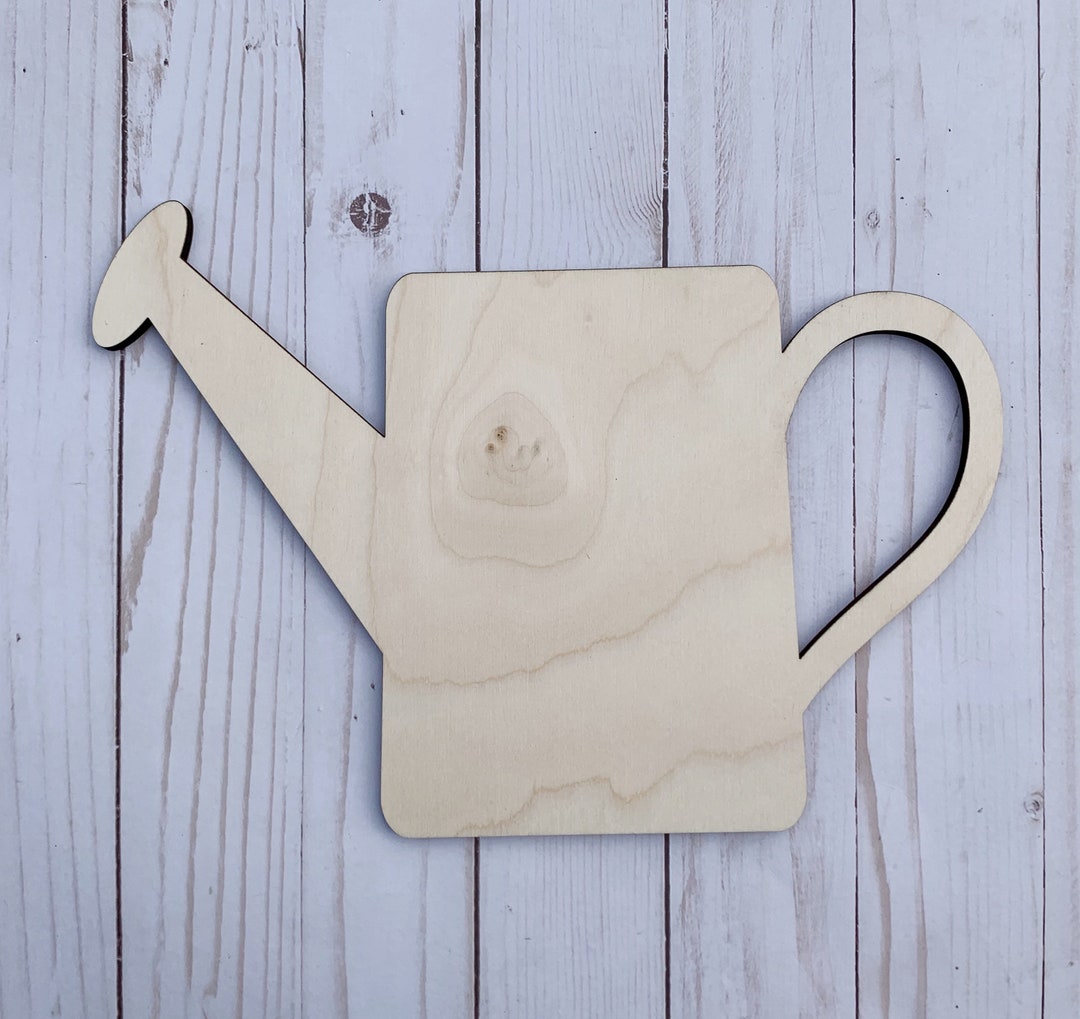 Watering Can Wood Shape - Etsy