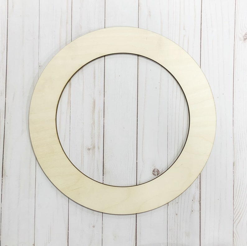 10 & 12 Inch Wood Wreath Forms - Etsy