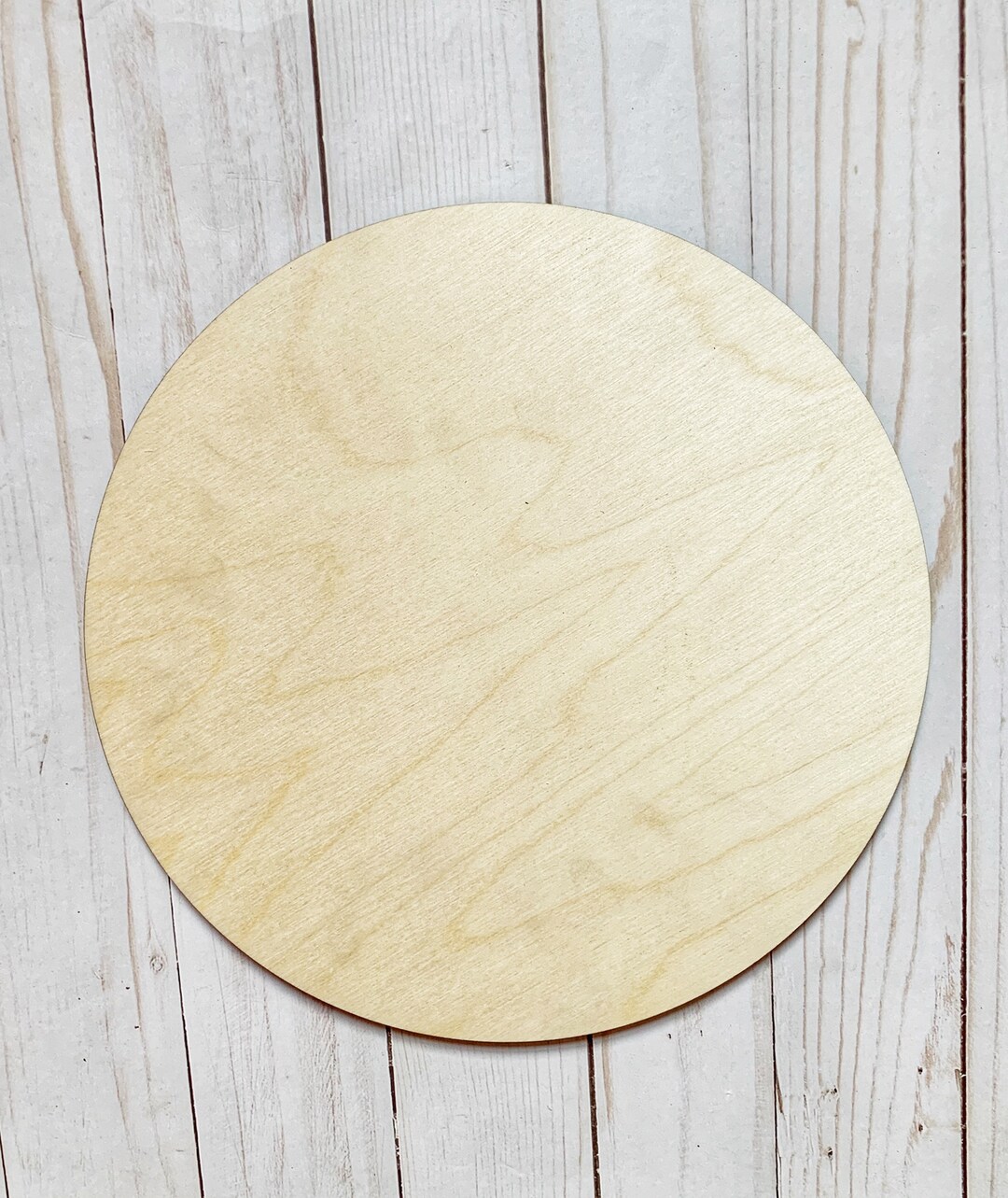 6, 7, 8, 10 & 12 Inch Circle Wood Shape - Etsy