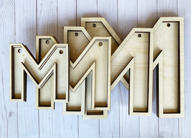 Box Letters MADE TO ORDER | Etsy