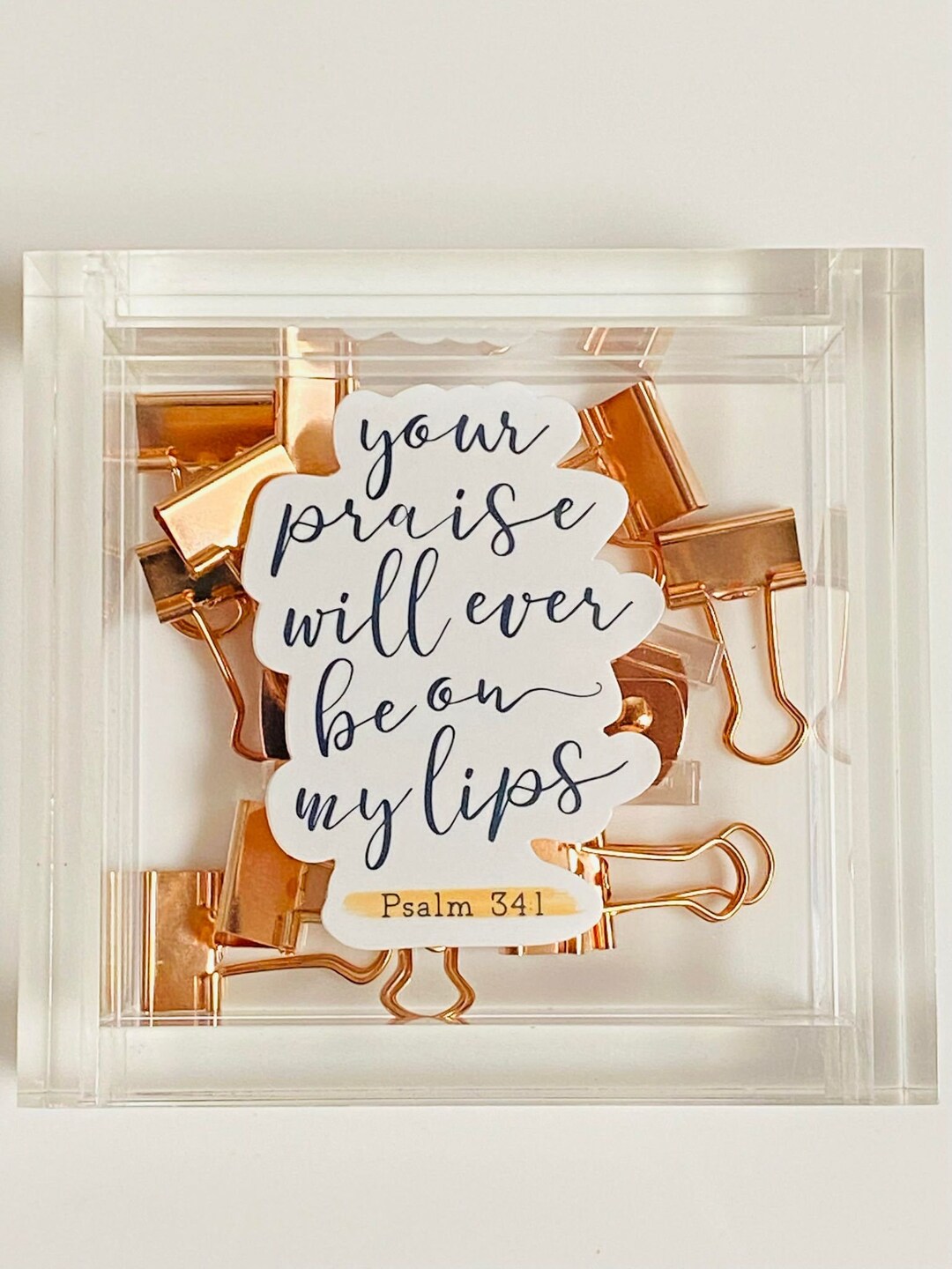 Your Praise, Bible Verse Gifts for Women, Inspirational Decal ...