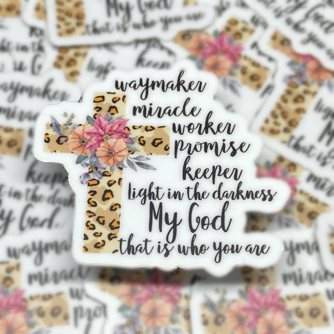 Waymaker Bible Verse Gifts for Women Inspirational Decals - Etsy