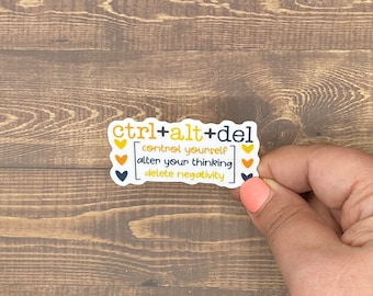 Control Alt Delete Ctrl Alt Delete Del Geek Nerd - Etsy