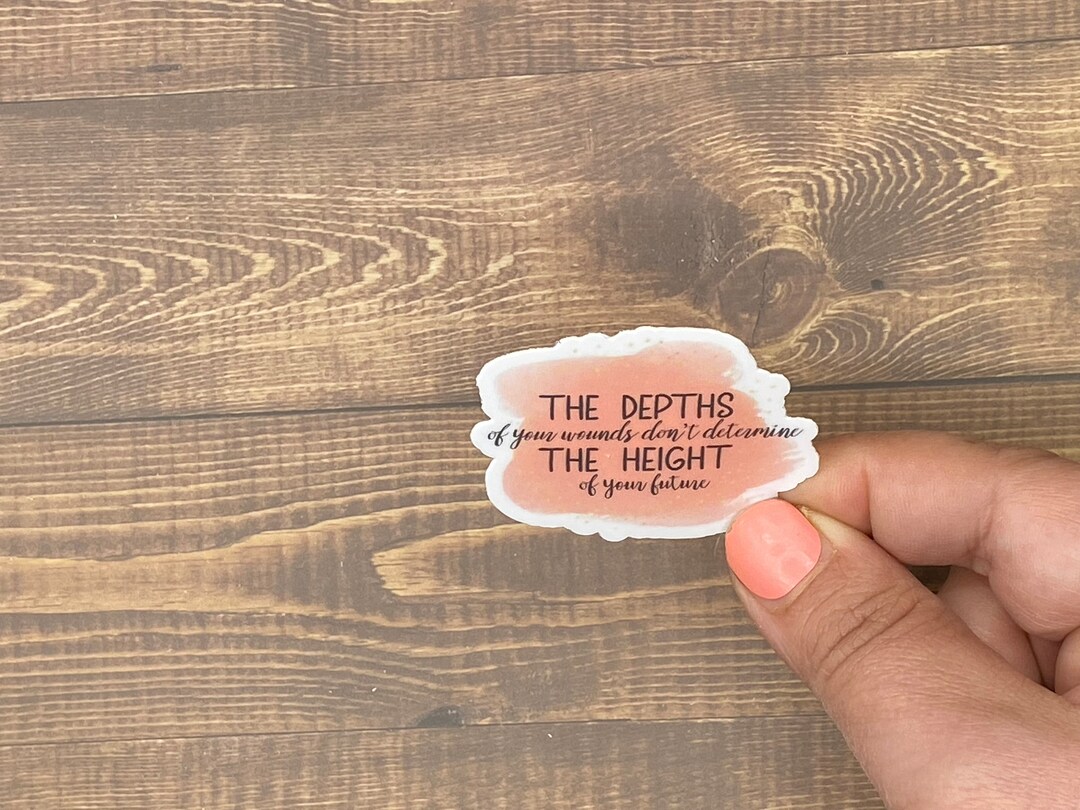 The Depths, Bible Verse Gifts for Women, Inspirational Decals ...