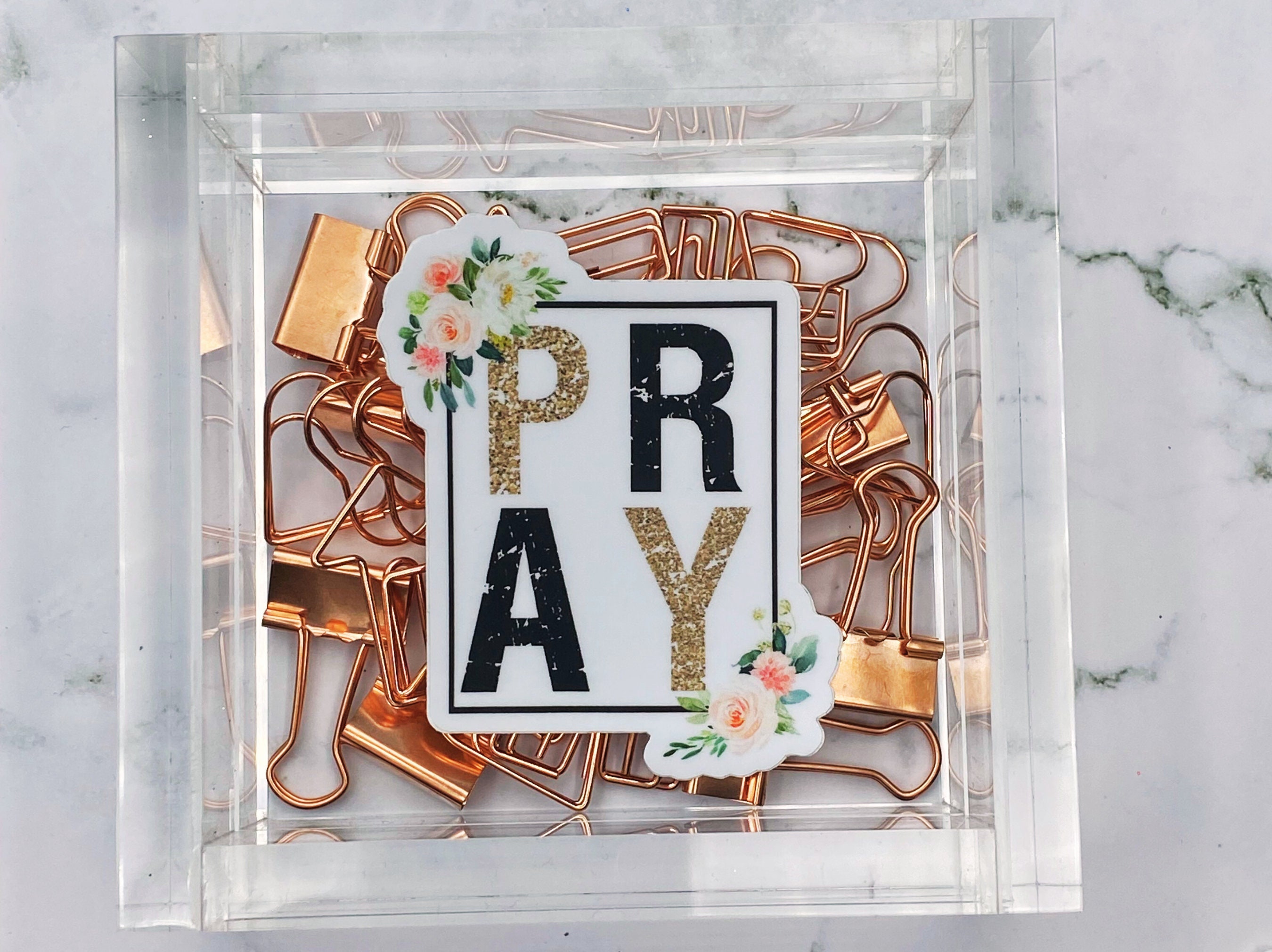 Pray, Bible Verse, Inspirational Decals, Waterproof Stickers, Trending ...