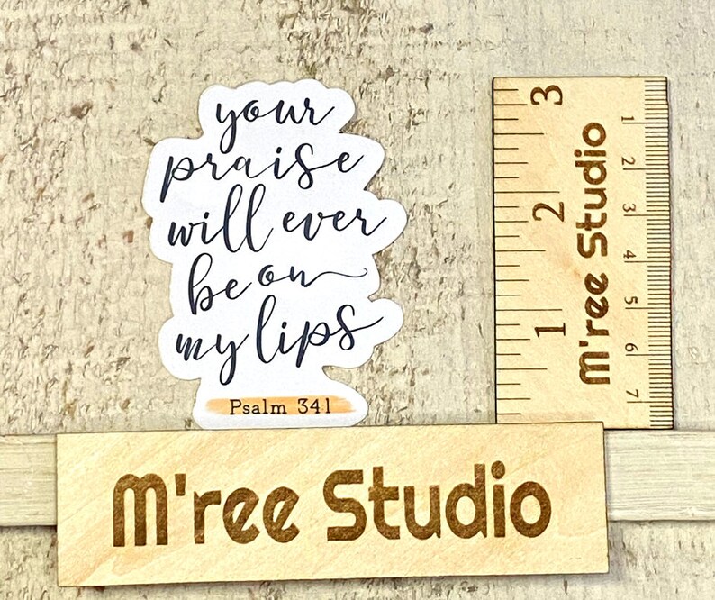 Your Praise, Bible Verse Gifts for Women, Inspirational Decal ...