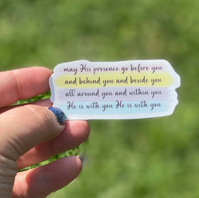 The Blessing Bible Verse Stickers Inspirational Decals - Etsy