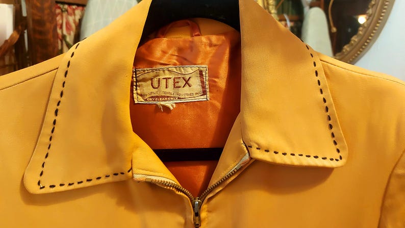 RARE! Men's Vintage Utex Jacket – 1950s Rockabilly VLV - Etsy