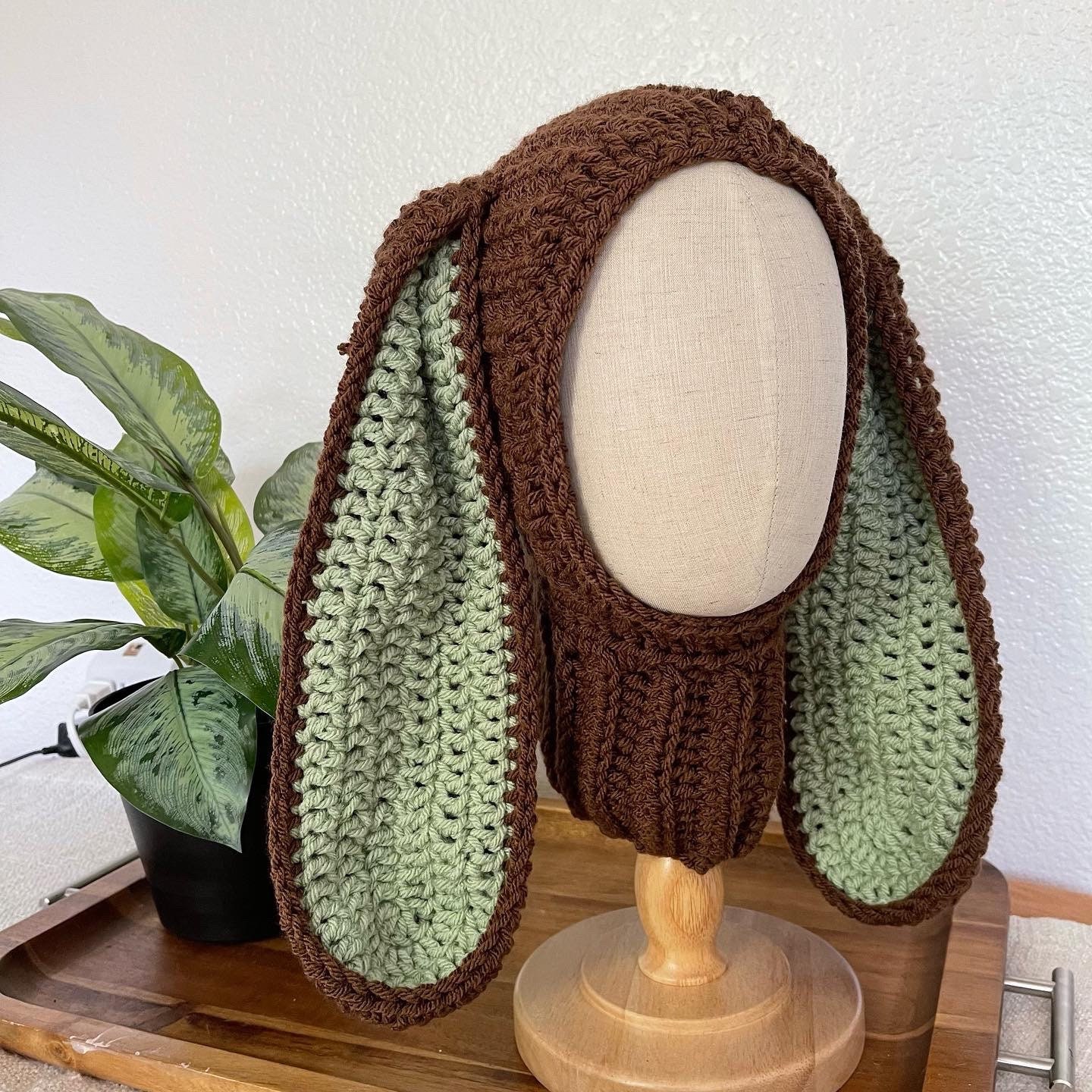 Brown Bunny Balaclava - Etsy