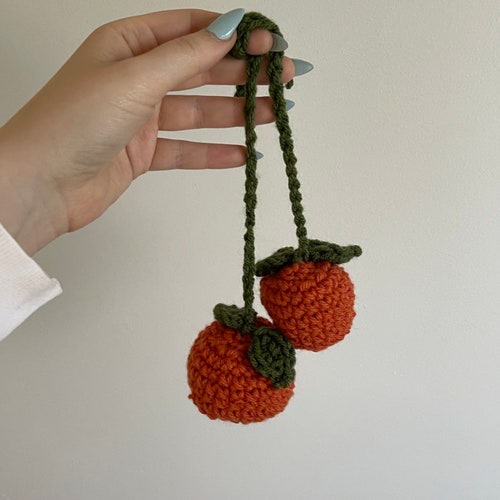 Crochet Hanging Car Accessory Rear View Mirror Women's - Etsy