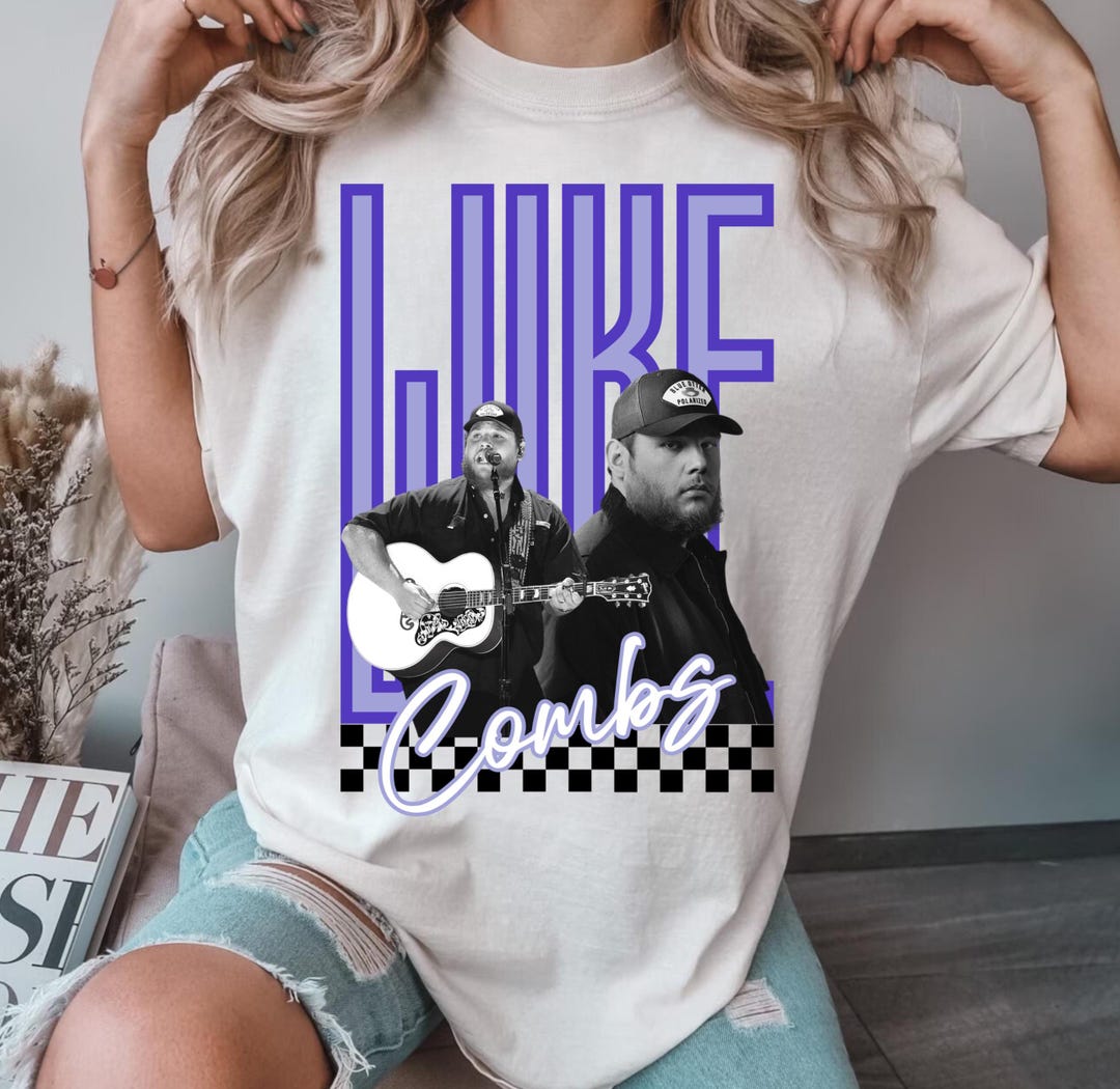 Luke Country Neon Checkered Png, Trending Country Png, Country Music ...