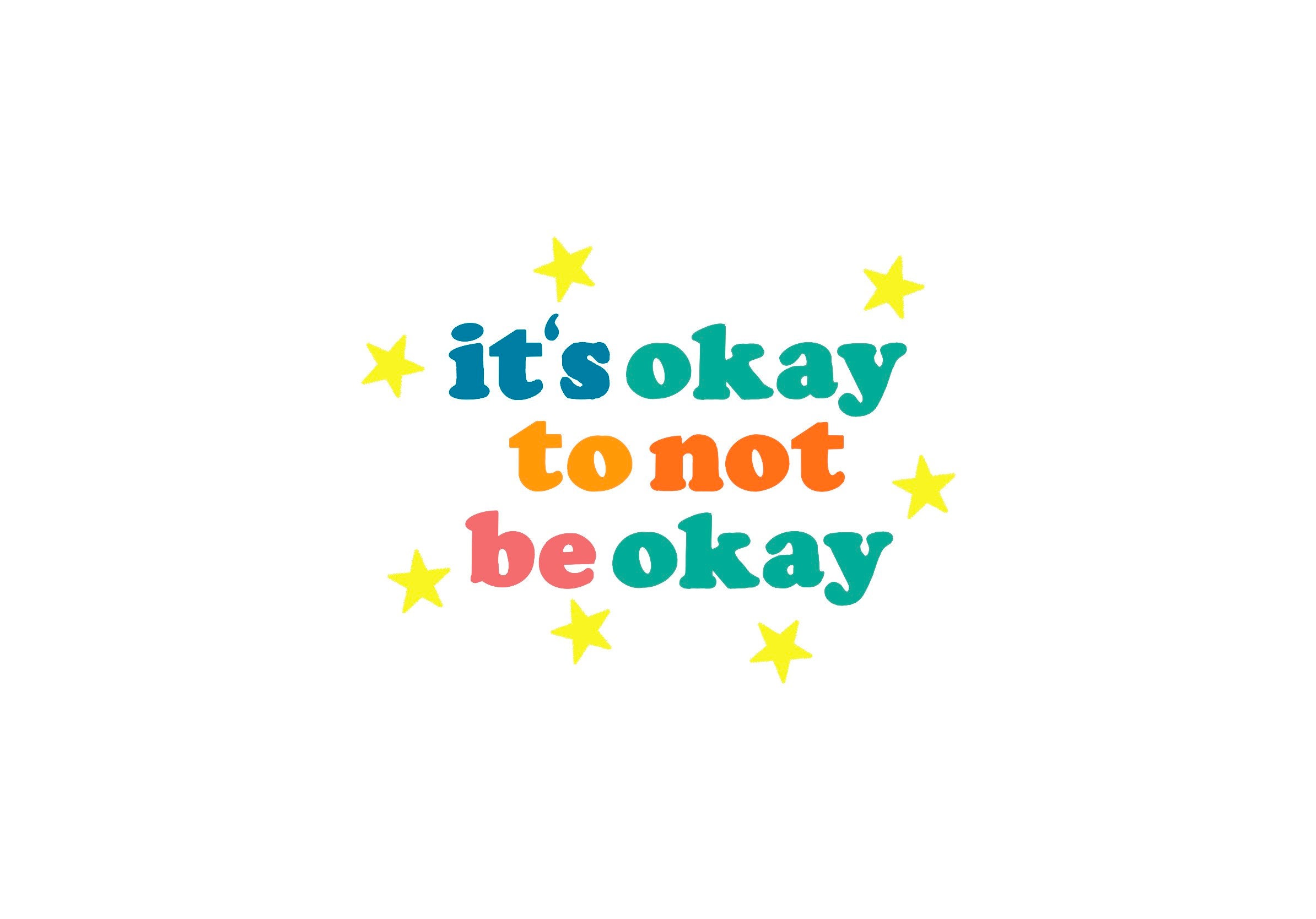 Its Okay Sticker Pack - Etsy