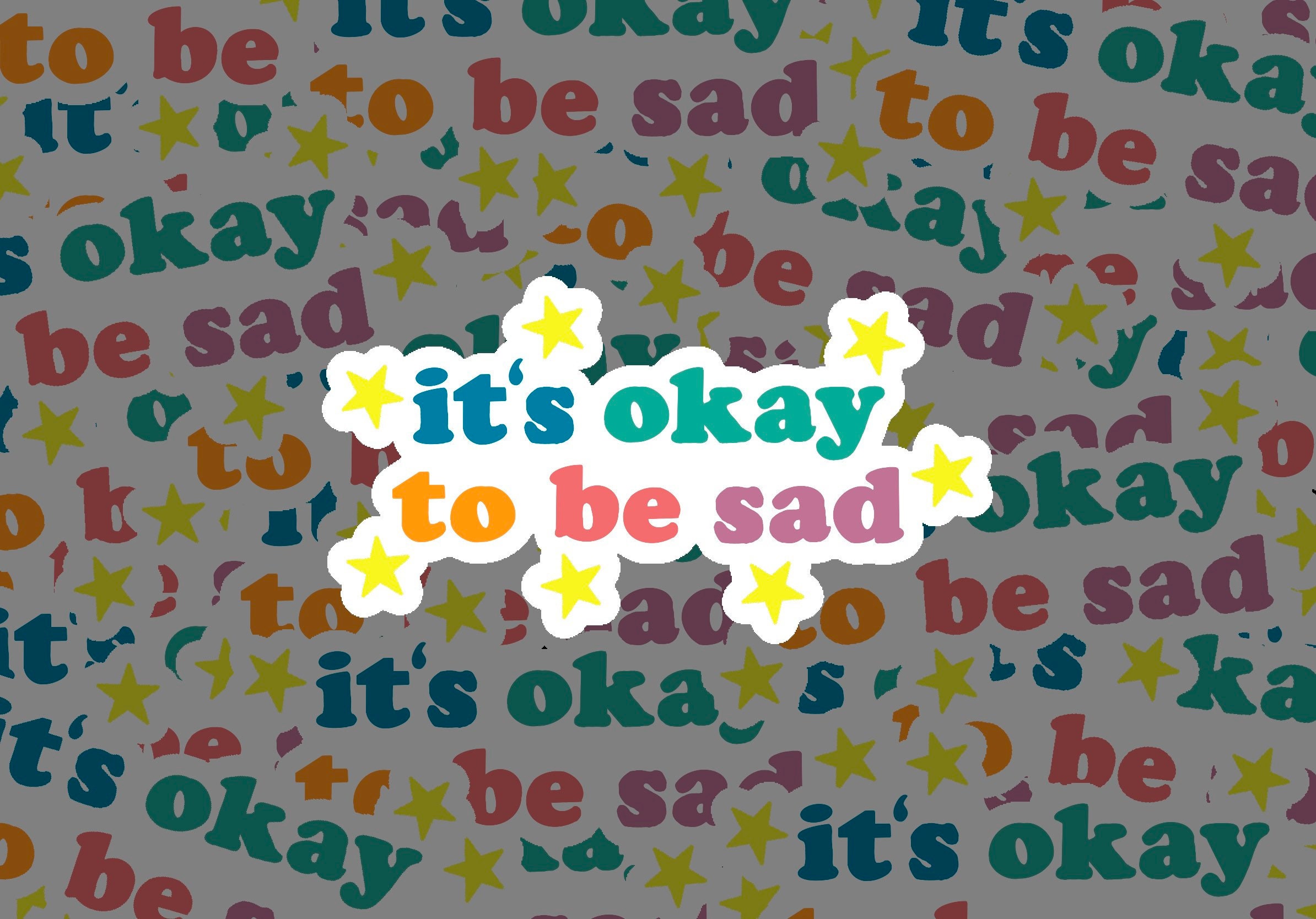 Its Okay Sticker Pack - Etsy