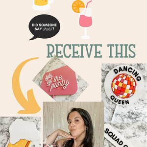 Wood Photo Booth Props Custom With Your Own Designs Wood Photo Prop ...