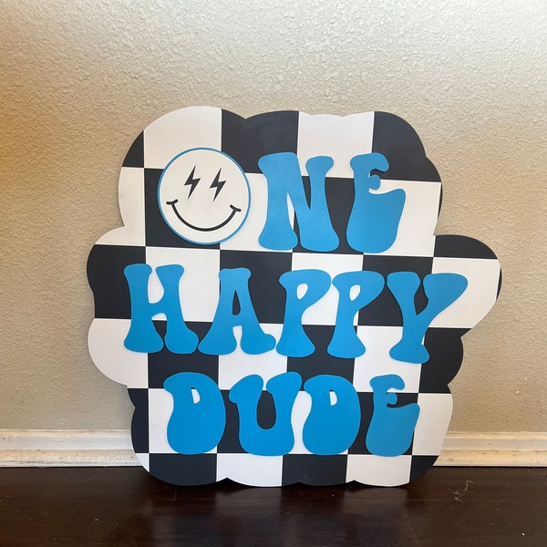 One Happy Dude Birthday Decorations - Etsy