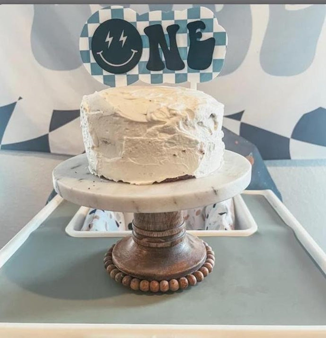 One Happy Dude Blue One Cool Dude Cake Topper Blue One Happy Dude ...