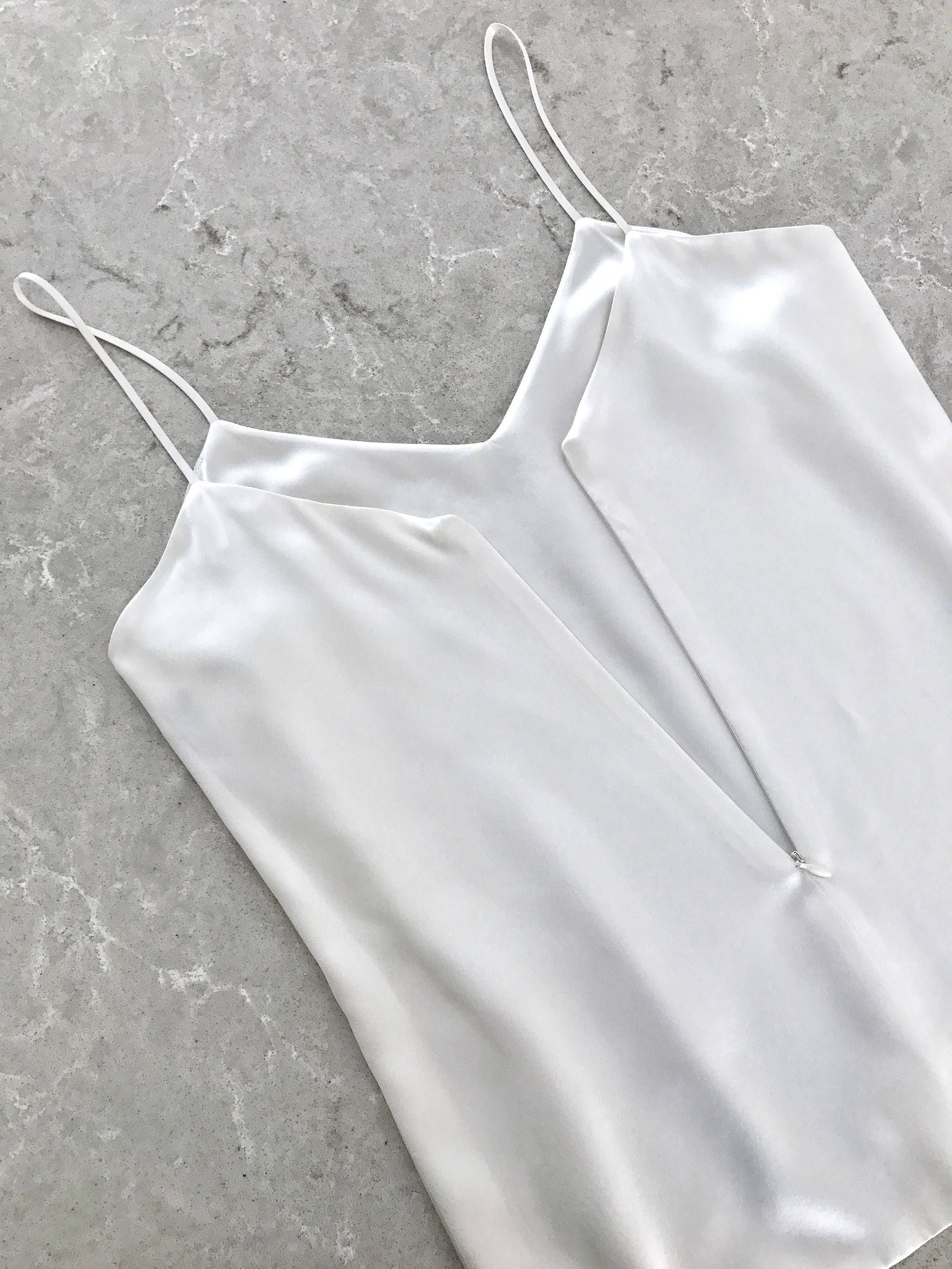 Silk Satin Bridal Basic Cami Top/ Bridal Separates Camisole - Etsy