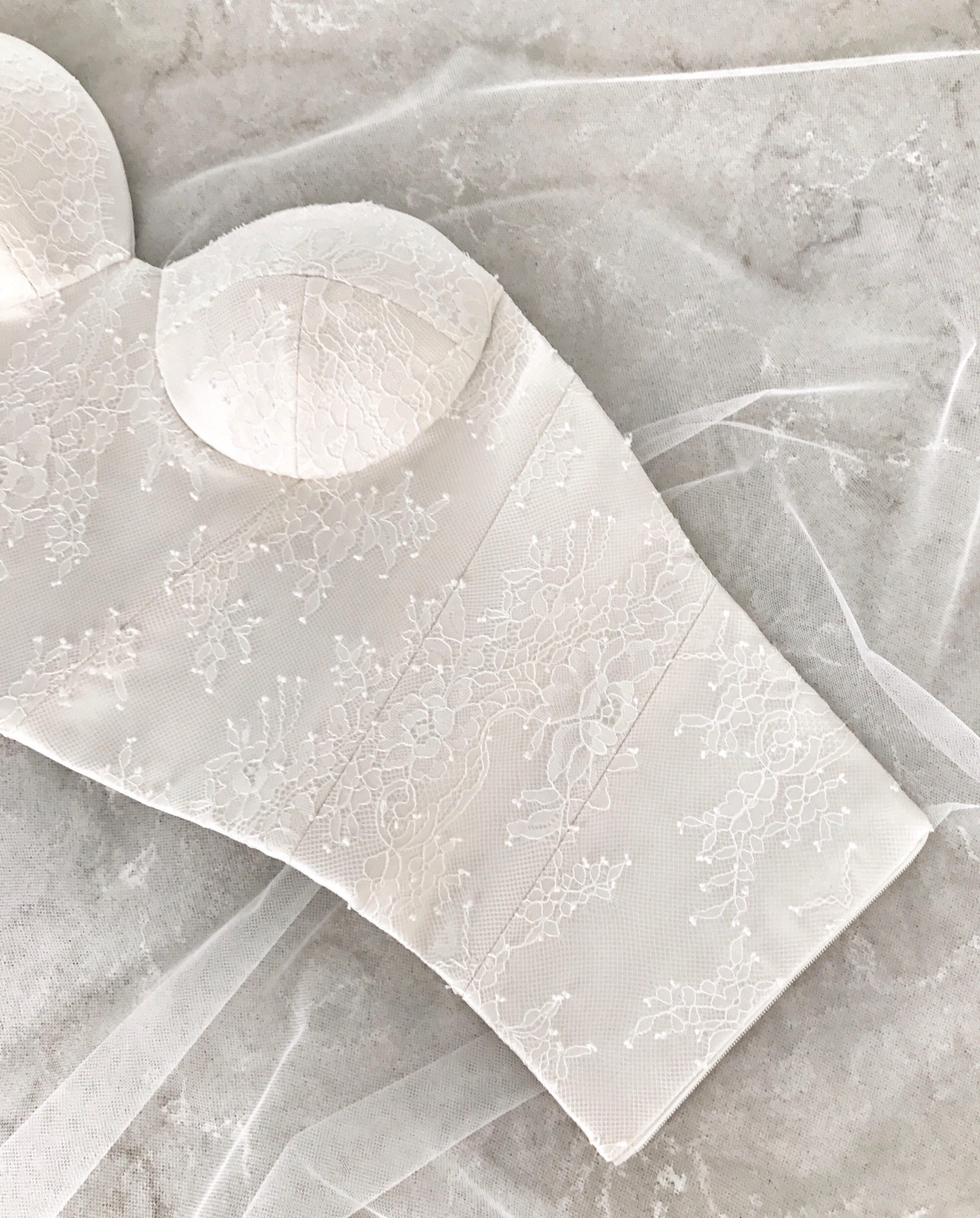 Ivory Corset Lace Bridal Top Sweetheart Bridal Separates Top Lace ...