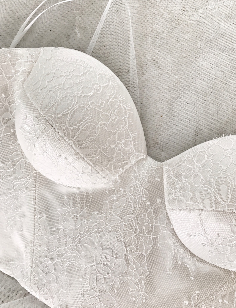 Ivory Corset Lace Bridal Top Sweetheart Bridal Separates Top - Etsy