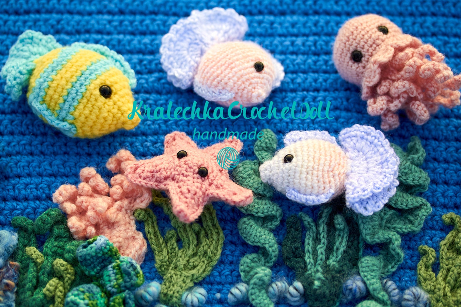 Ocean Theme Baby Play Mat, Under the Sea Baby Gift Set, Ocean Nursery ...