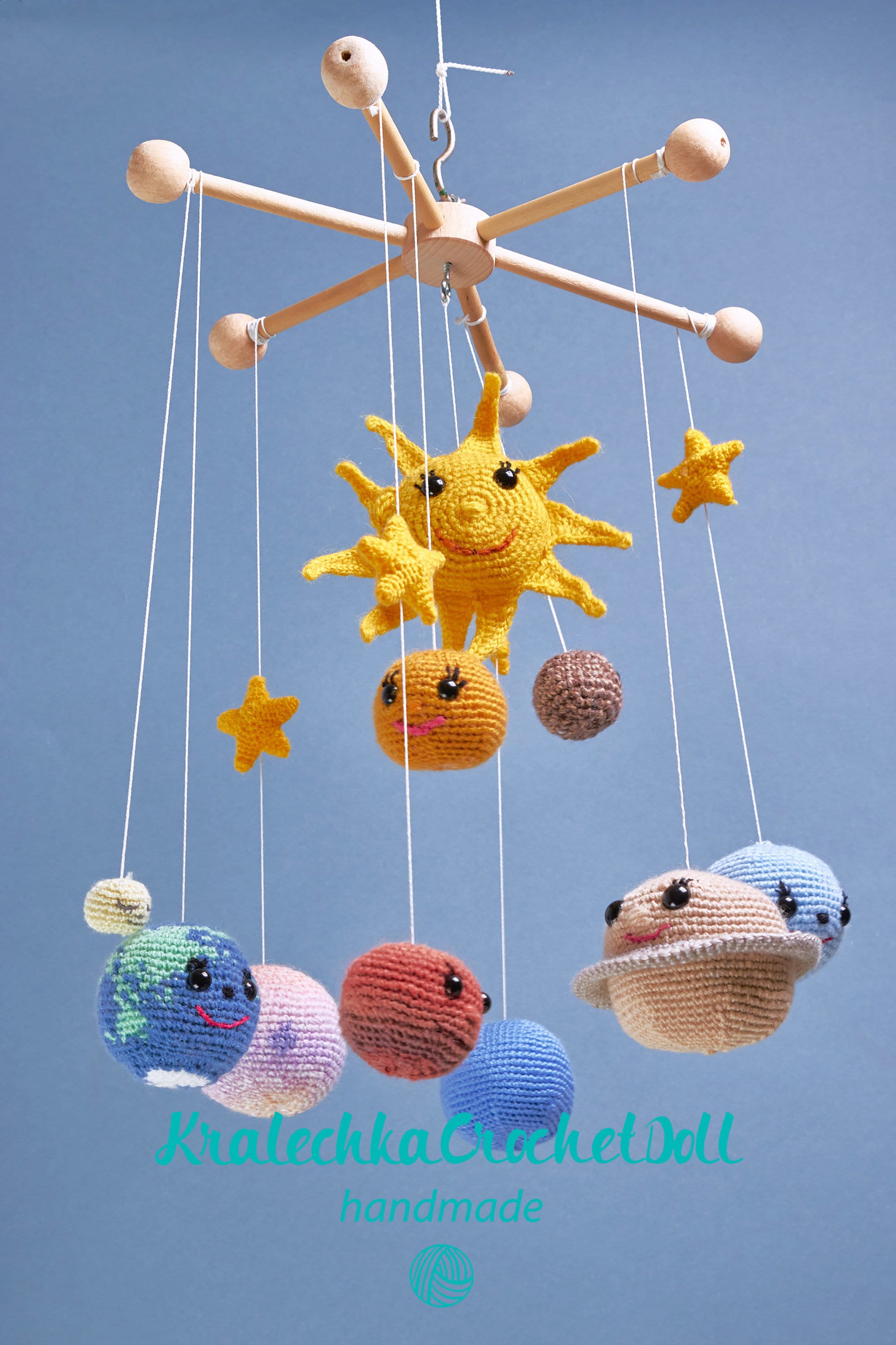 Space Theme Planet Mobile. Solar System Baby Mobile - Etsy
