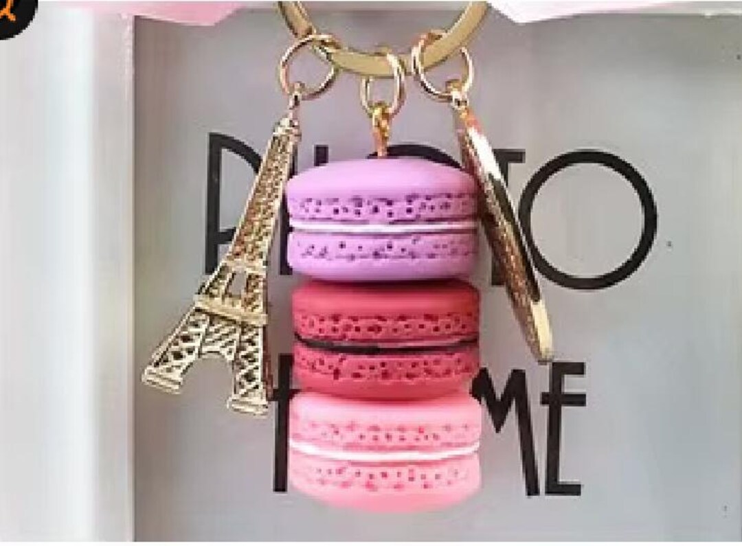 Keychain Ladurée Inspired Elegant Bag Charm Cute Bag Charm| Kawaii Gift ...