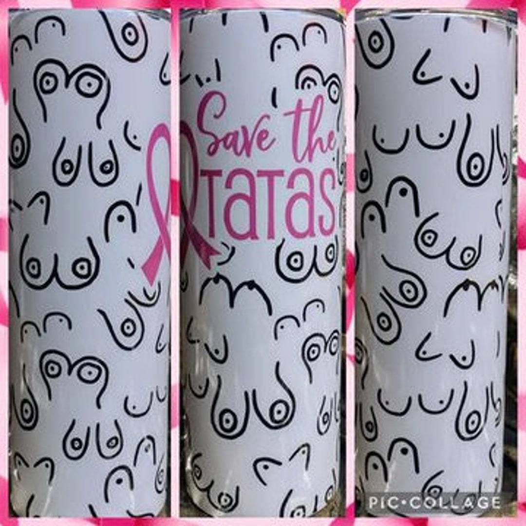 Save the Tatas, Breast Cancer Awareness, October Wear Pink, Ribbon ...