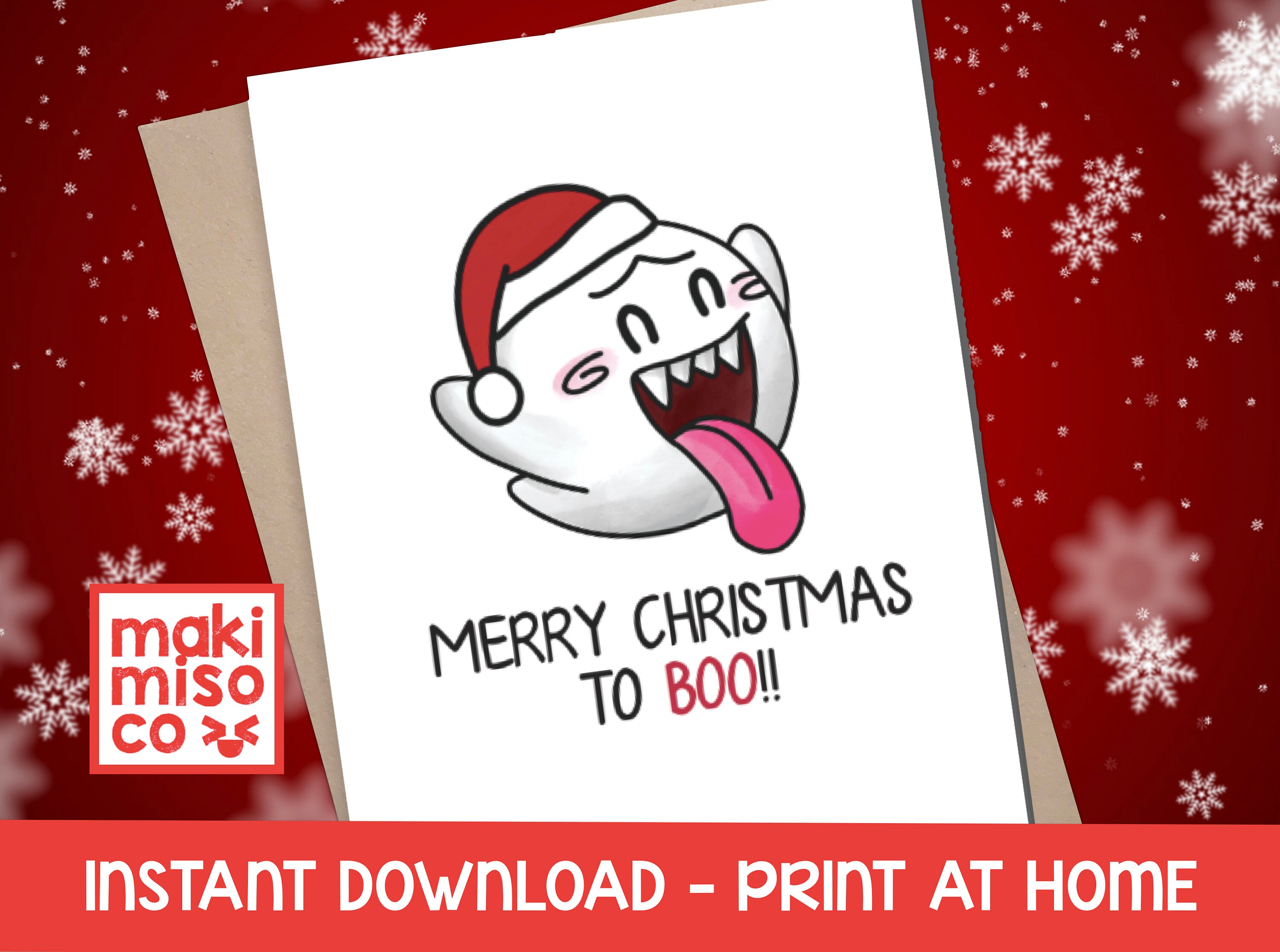 Nintendo Christmas Card
