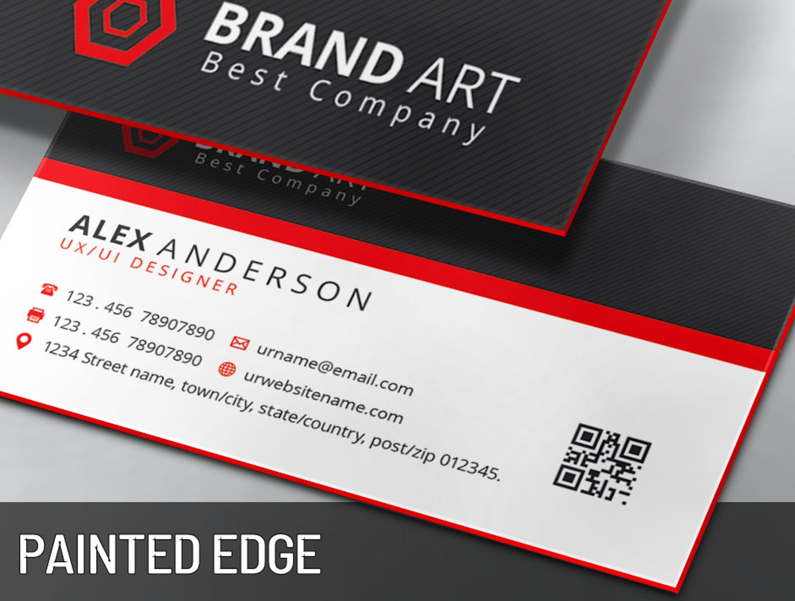 Exp Realty Business Card - Real Estate Broker Business Card - Featured ...